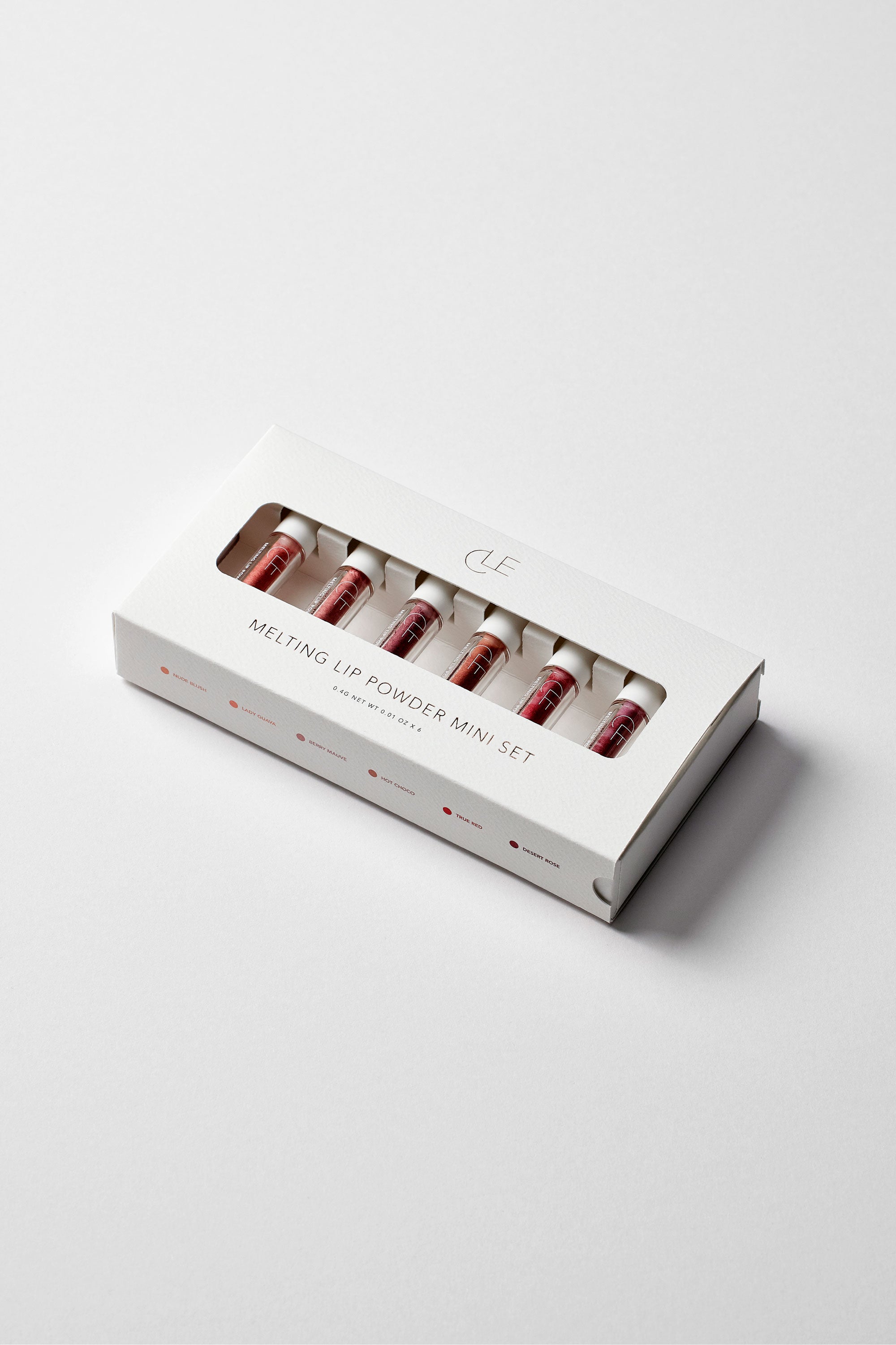 Paraben-Free Makeup | Melting Lip Powder Mini Set | CLE Cosmetics